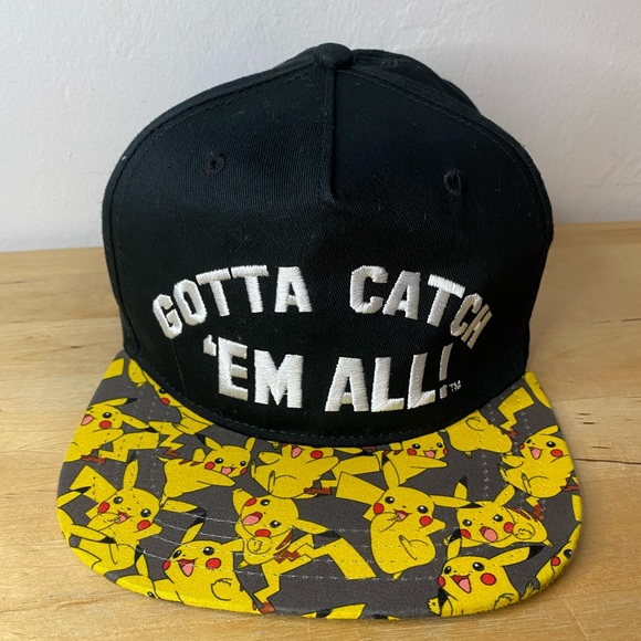 Pokemon | Accessories | Pokmon Boys Snap Back Hat | Poshmark